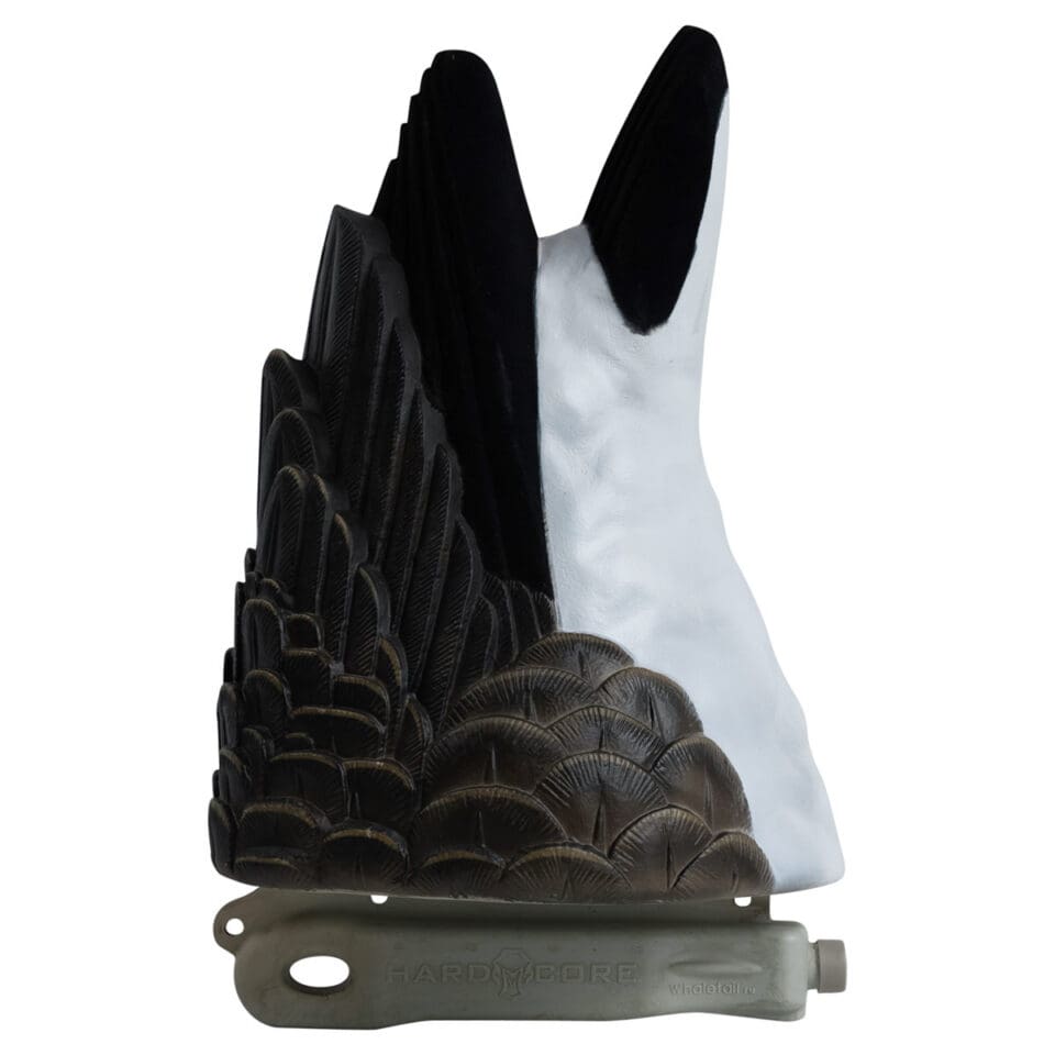 Field Series Canada Goose Feeder Butt Decoys - Flocked 2 Pack ...